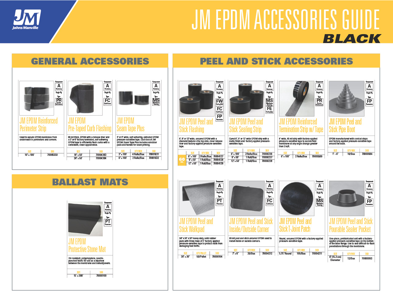 epdm accessories