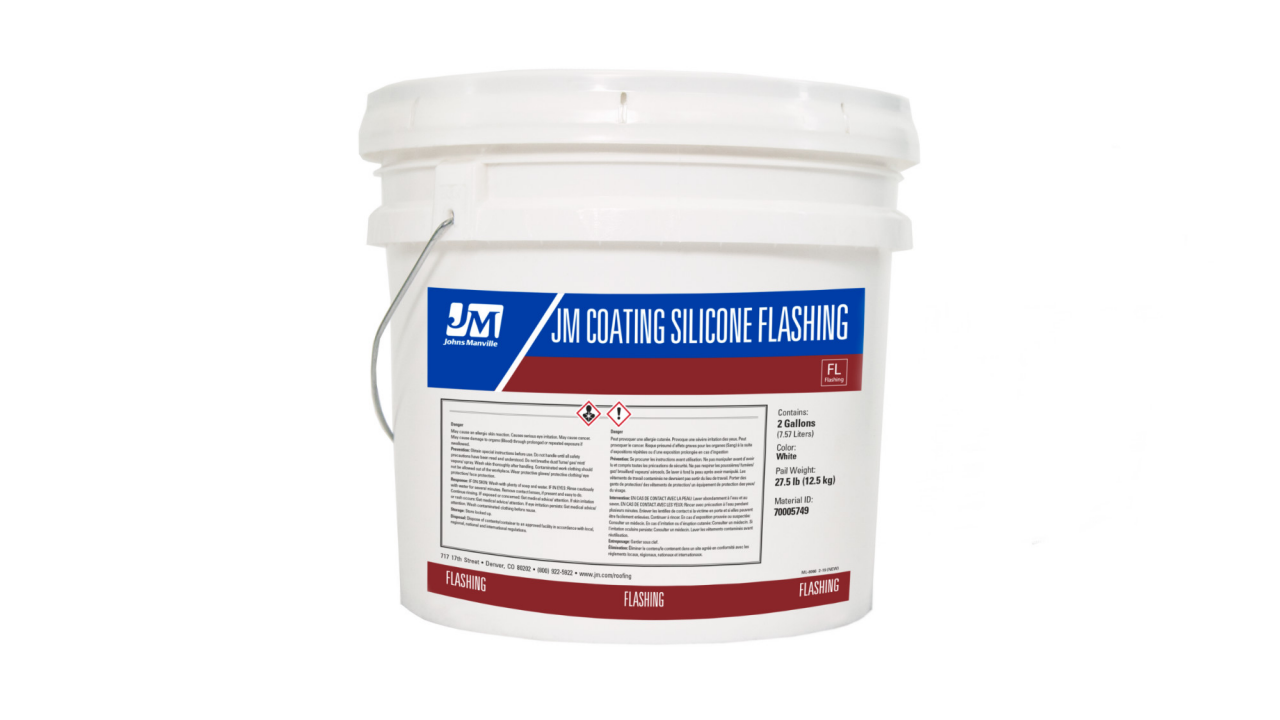 JM Coating Silicone Flashing | Johns Manville