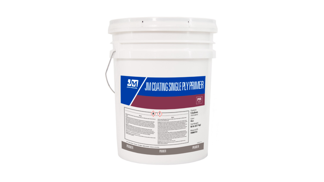JM Coating Single Ply Primer | Johns Manville