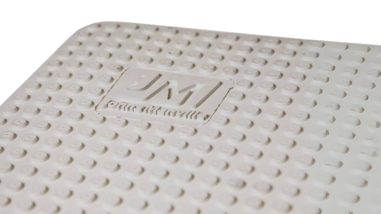 JM White EPDM Peel and Stick Walkpads | Johns Manville