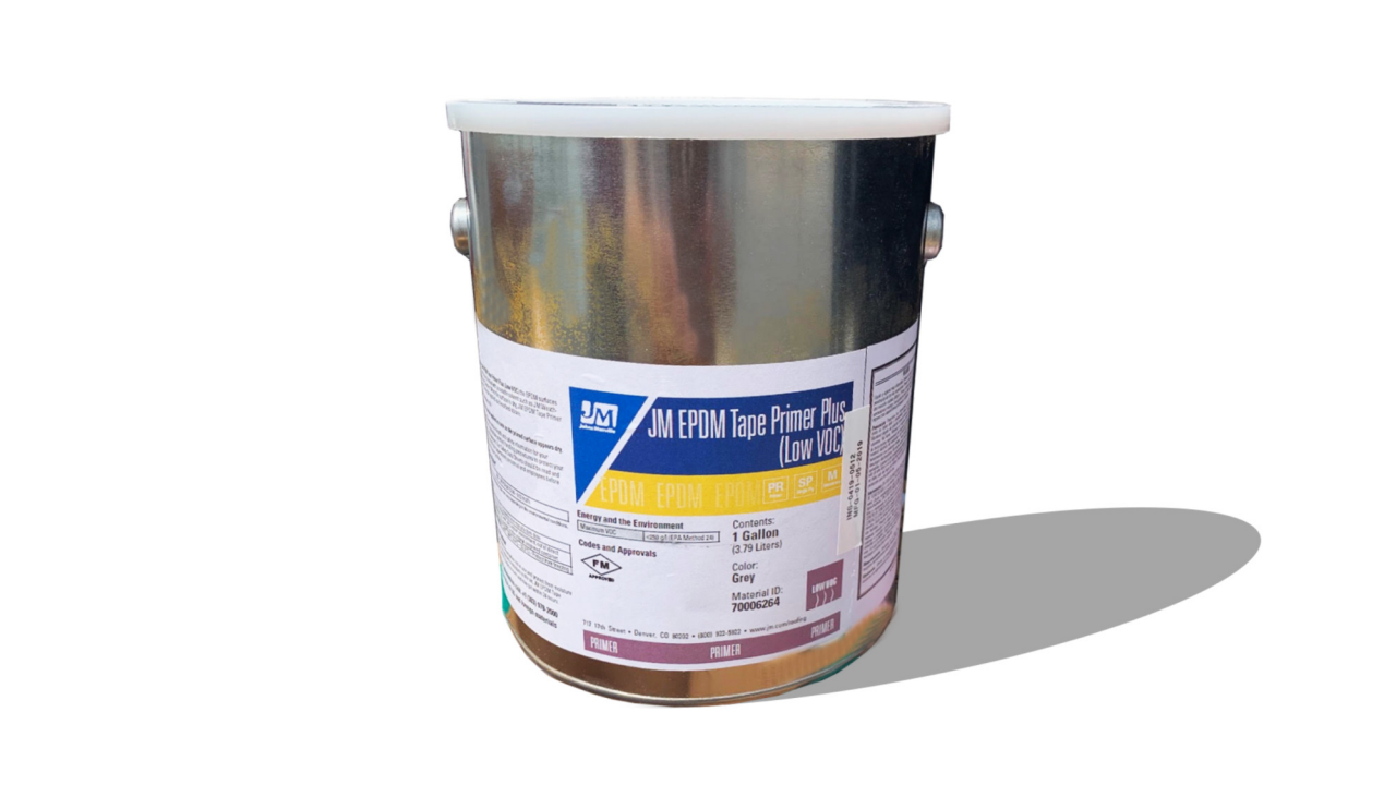 JM EPDM Tape Primer Plus Low VOC | Johns Manville