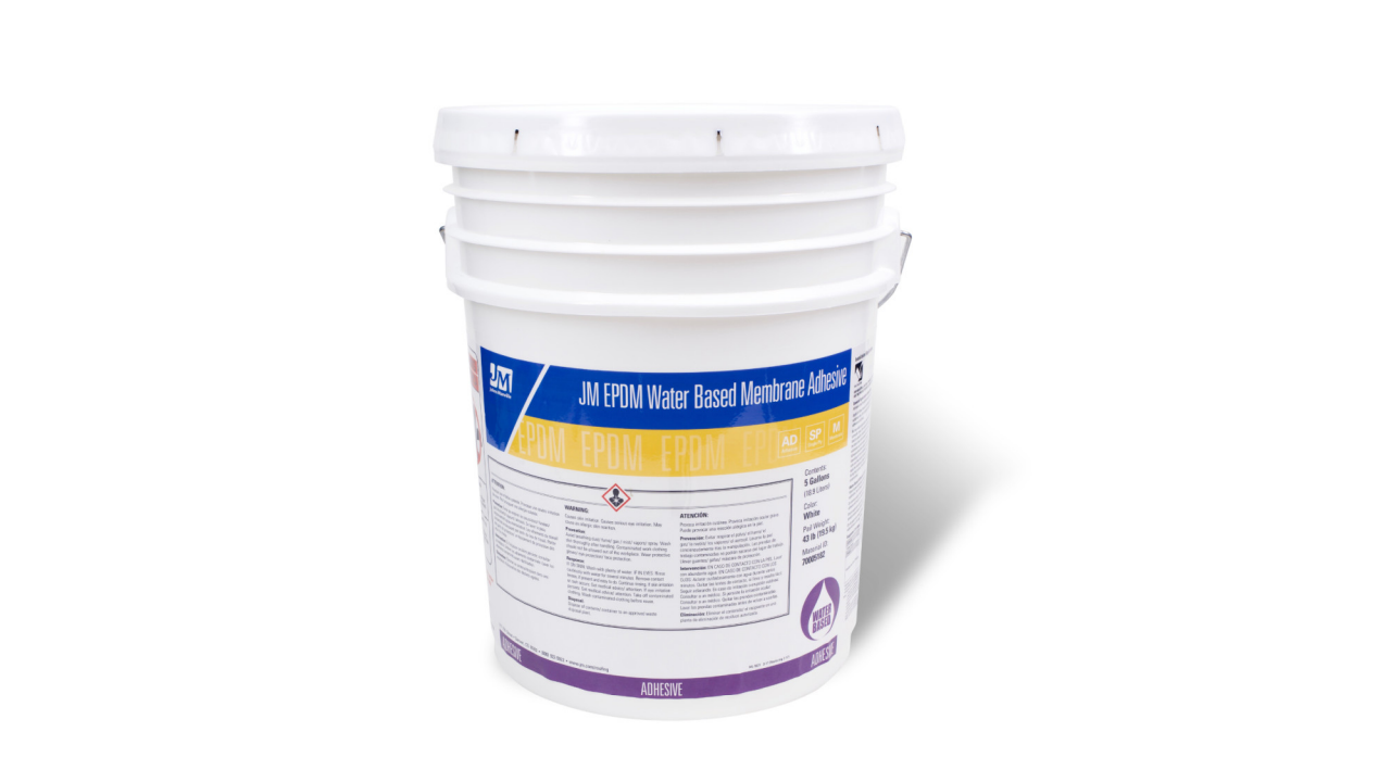 JM EPDM Water Based Membrane Adhesive | Johns Manville