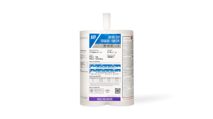 JM One-Step Foamable Adhesive | Johns Manville