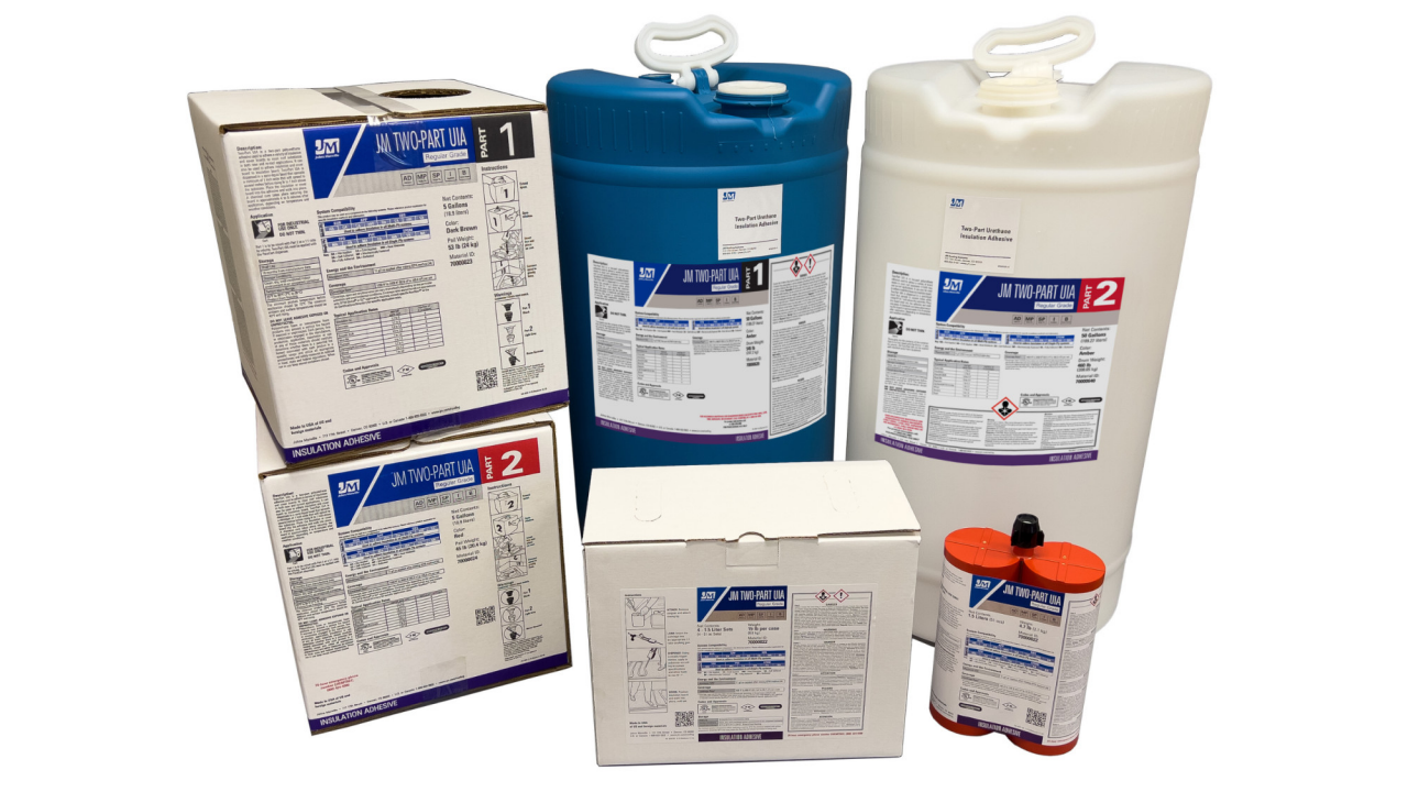 JM Two-Part Urethane Insulation Adhesive | Johns Manville