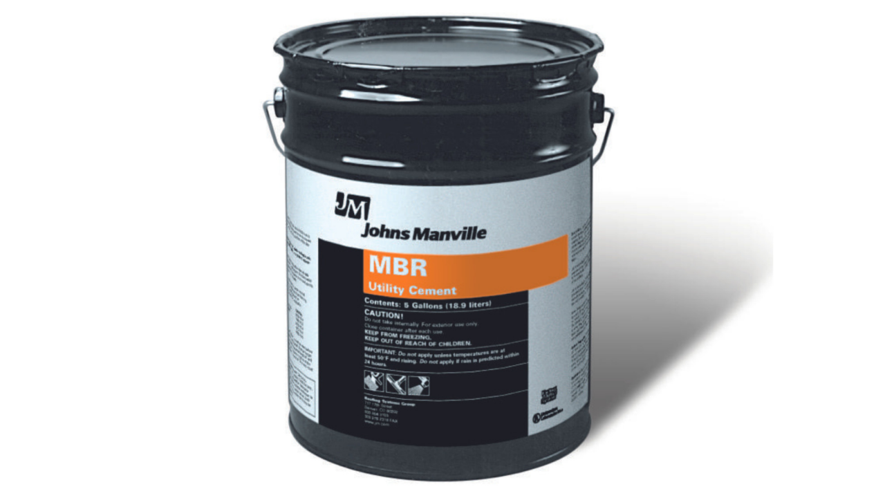 MBR® Utility Cement | Johns Manville