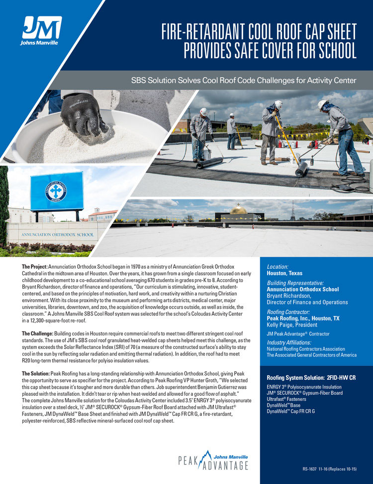 JM Case Studies | Johns Manville