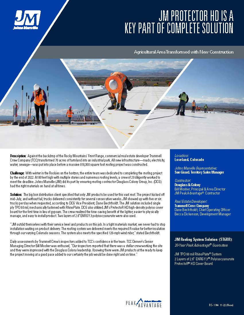 JM Case Studies | Johns Manville